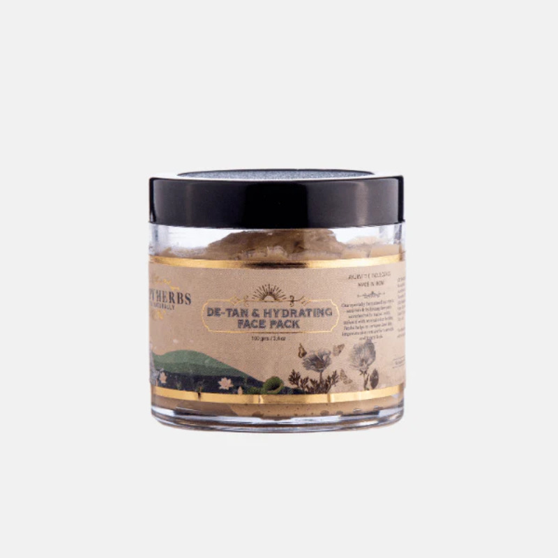 De-tan & Hydrating Face Pack - Haappy Herbs