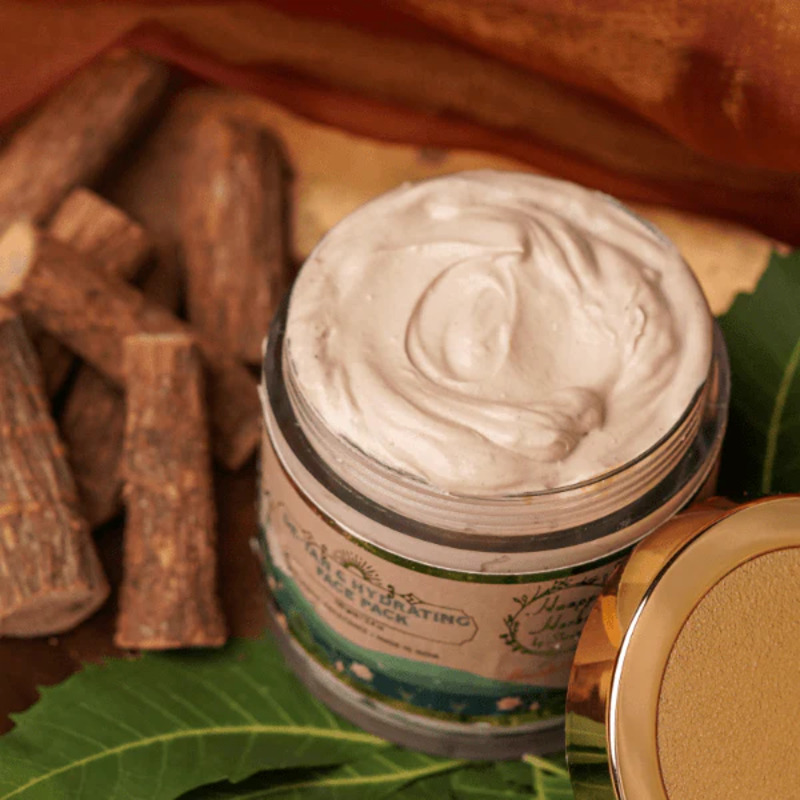 De-tan & Hydrating Face Pack - Haappy Herbs